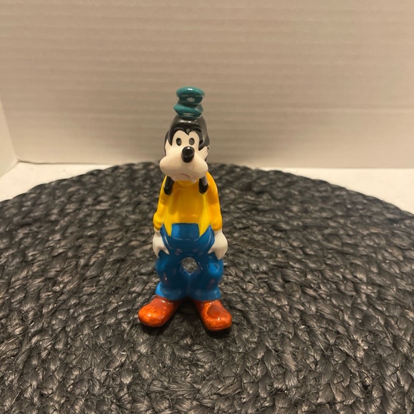 Disney | Accents | Vtg Goofy Figurine With Blue And Red Accents Walt ...